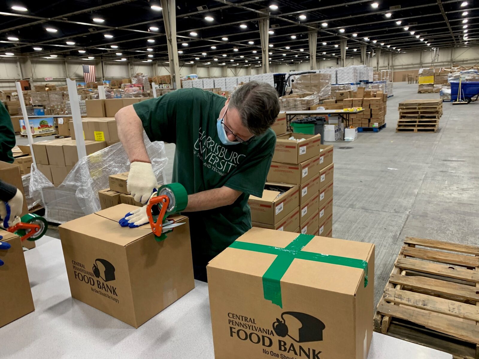 HU volunteers help food bank feed less fortunate - Harrisburg University