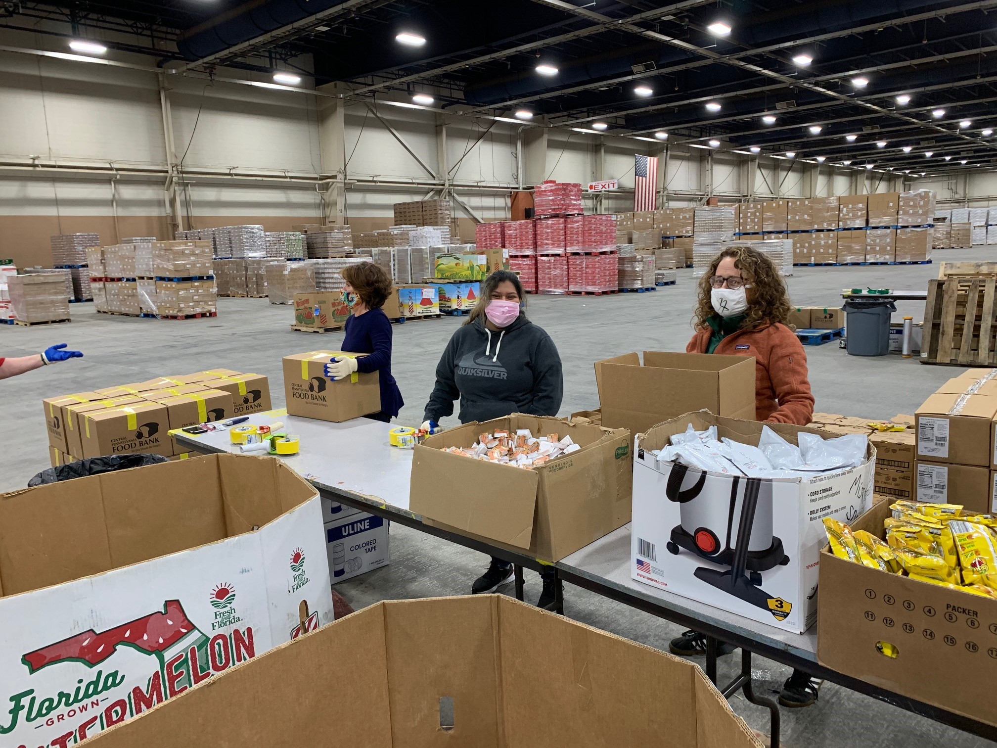 HU volunteers help food bank feed less fortunate - Harrisburg University