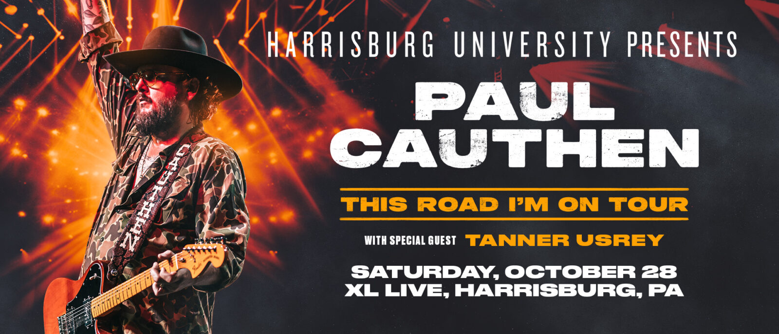 Paul Cauthen - This Road I'm on Tour - Harrisburg University