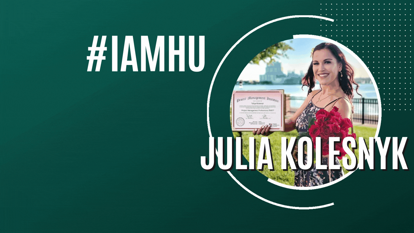 #IAMHU: Meet Julia Kolesnyk - Harrisburg University