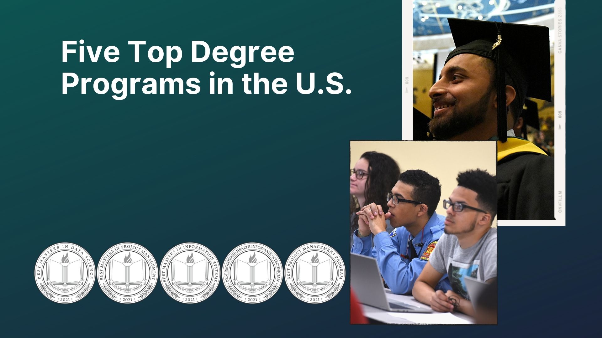 Harrisburg University Recognized for five Top Degree Programs in the U.S.